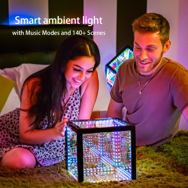 Light Cube is the best mood light for game room, bedroom, nightclub ...