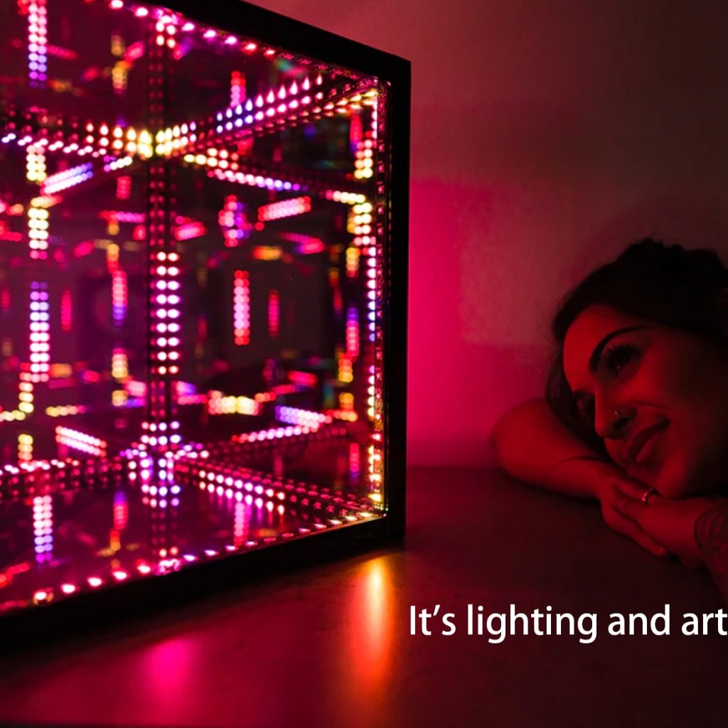 Light Cube is the best mood light for game room, bedroom, nightclub ...